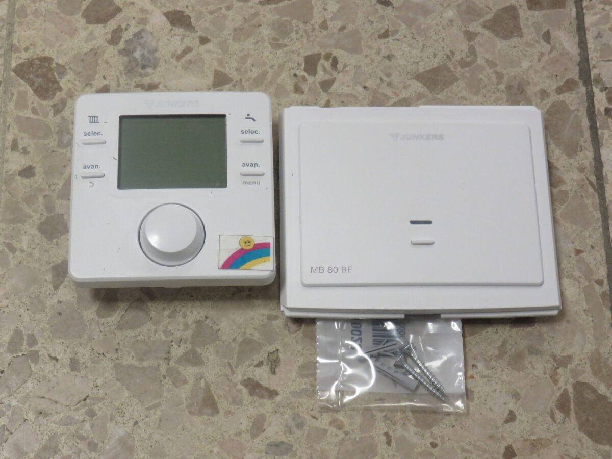 Bosch Junkers Funk-Fernbedienung CR 80 RF Set Raumtemperaturmessung +, 333,90