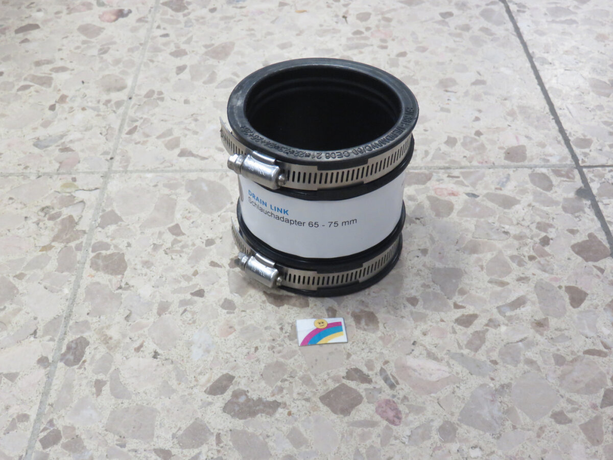 Conel Drain Link Gummi Schlauchadapter 65 bis 75 mm für aussenliegend ...