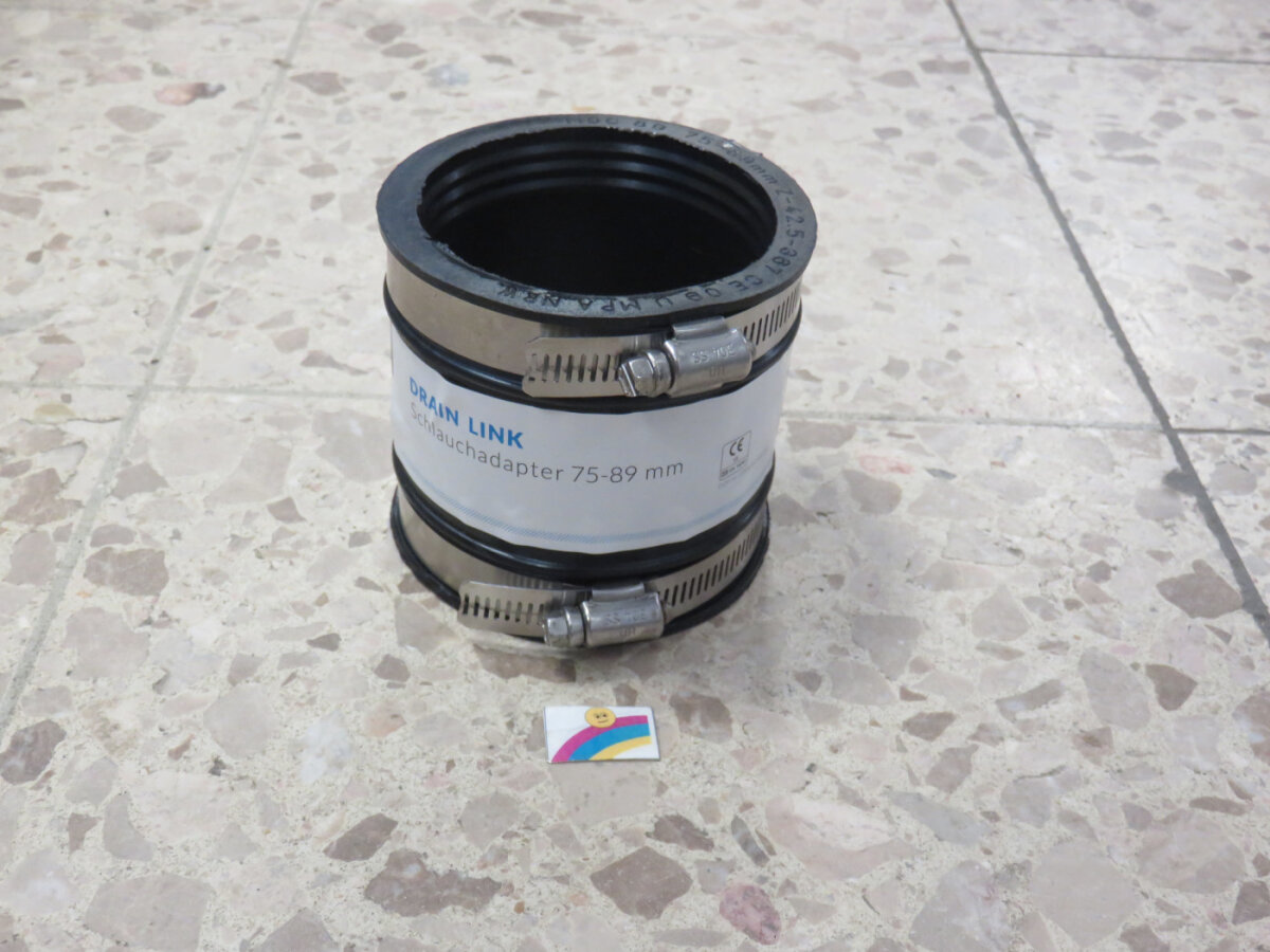 Conel Drain Link Gummi Schlauchadapter 75 bis 89 mm für aussenliegend ...