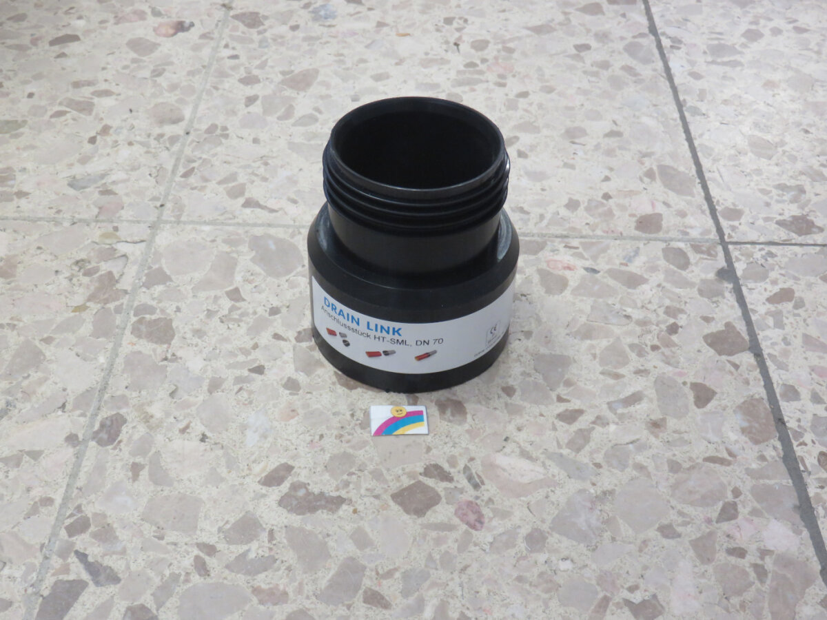 Conel Drain Link Gummi Anschlussstück DN70 für den Anschluss von SML , 22,90