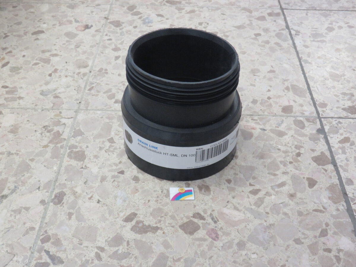 Conel Drain Link Gummi Anschlussstück DN100 für den Anschluss von SML, 25,90
