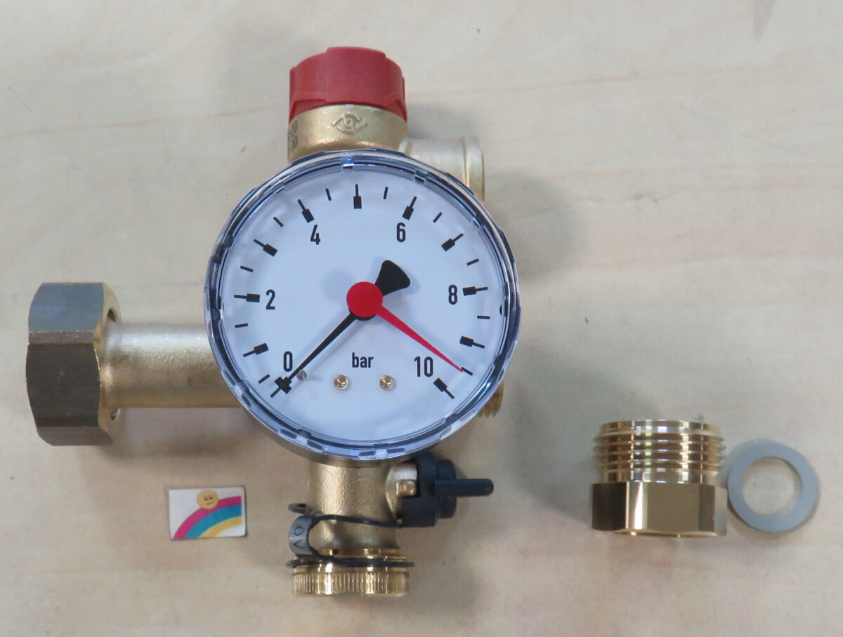 Oventrop Sicherheitsgruppen-Set für Wärmeübertrager "Regumat", 69,90