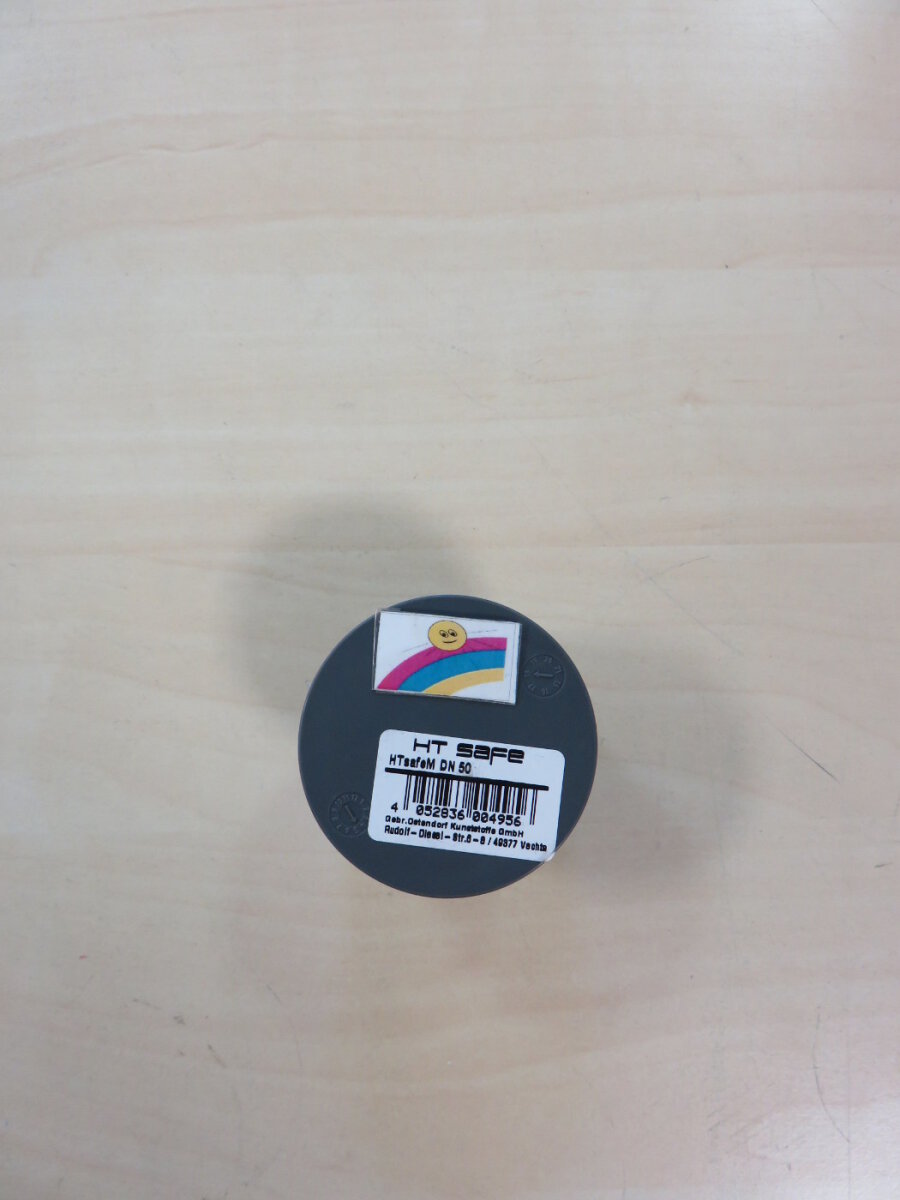 HTsafe Muffenstopfen Endstopfen Deckel DN50 HTM Schallschutz 21dB, 6,90