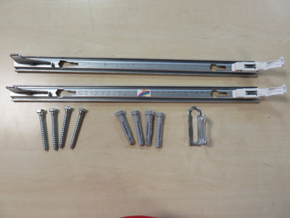 Cosmo Schnellmontagekonsolen Set Heizkörper mit Laschen BH 400 für Ke ...