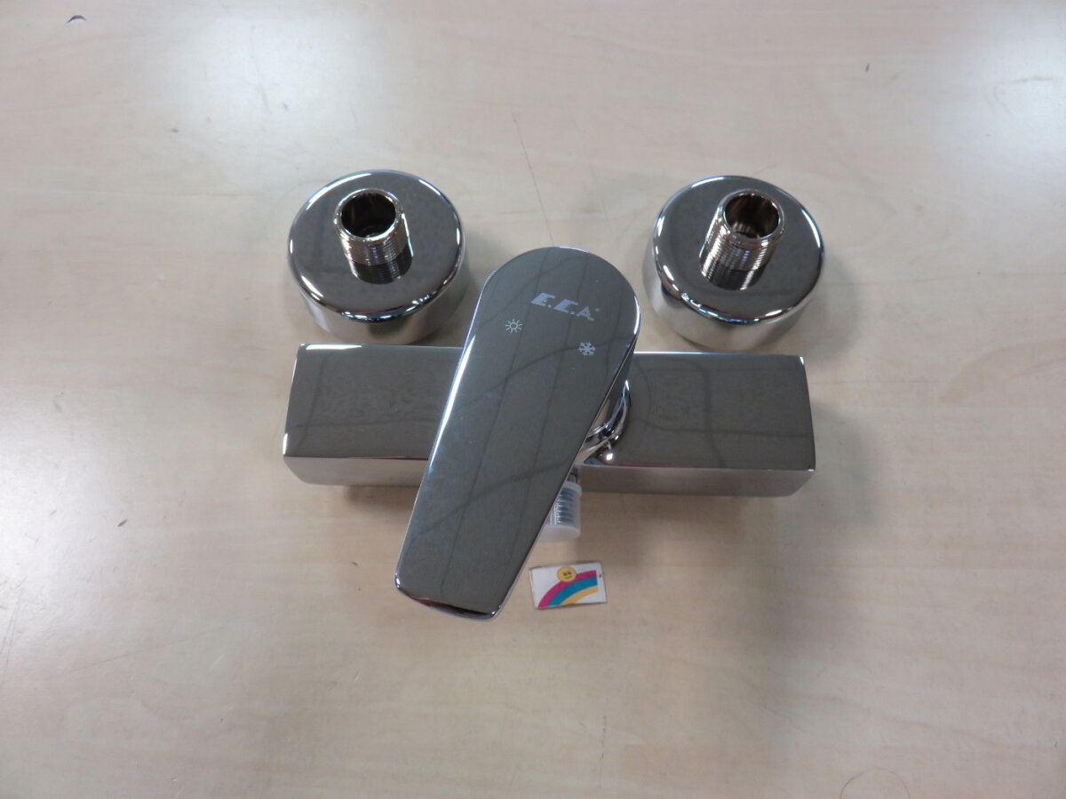 ECA Duscharmatur Brausearmatur verchromt Einhebelmischer Made in Germ ...