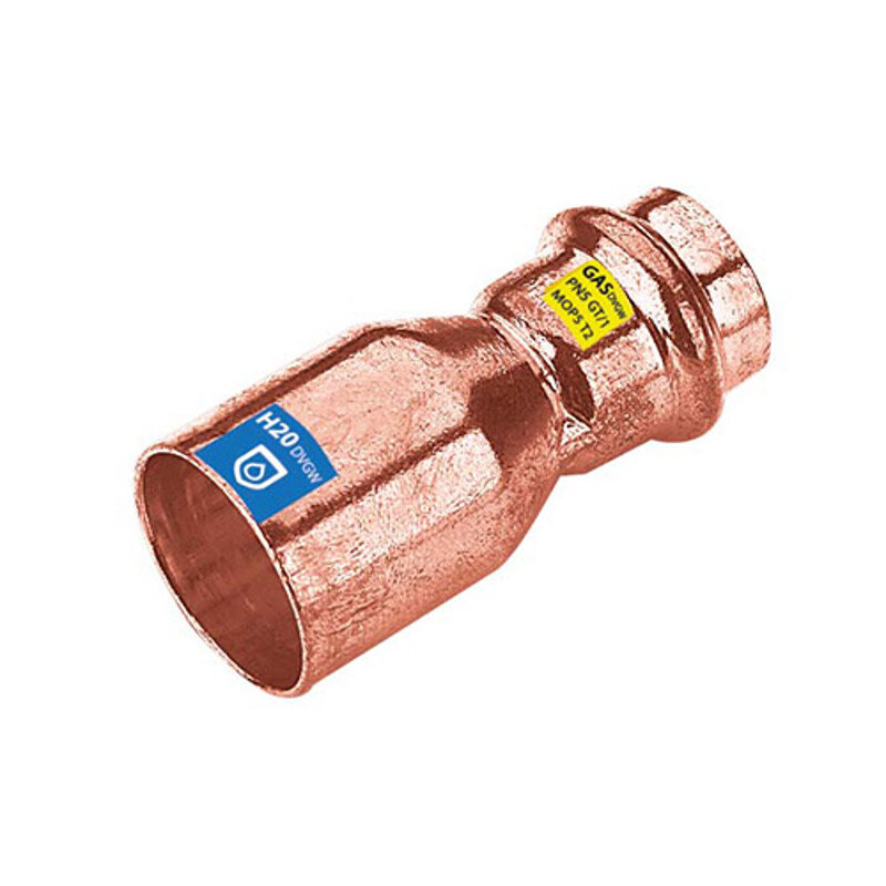 Frabo Gas - Wasser Kombifitting Pressfitting V Kontur Reduzierstück 2 ...