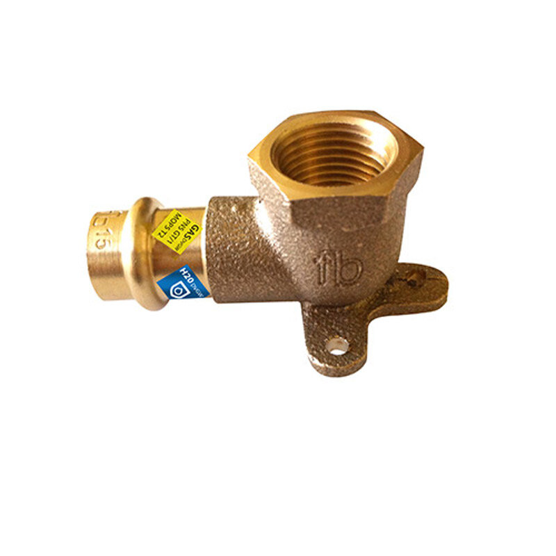 Frabo Gas - Wasser Kombifitting Pressfitting V Kontur Wandscheibe 90 ...