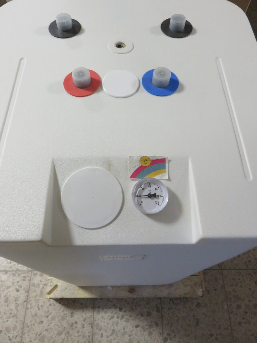 Thermenspeicher TS120 Unterstellspeicher weiss emailliert EEK "B", 679,90