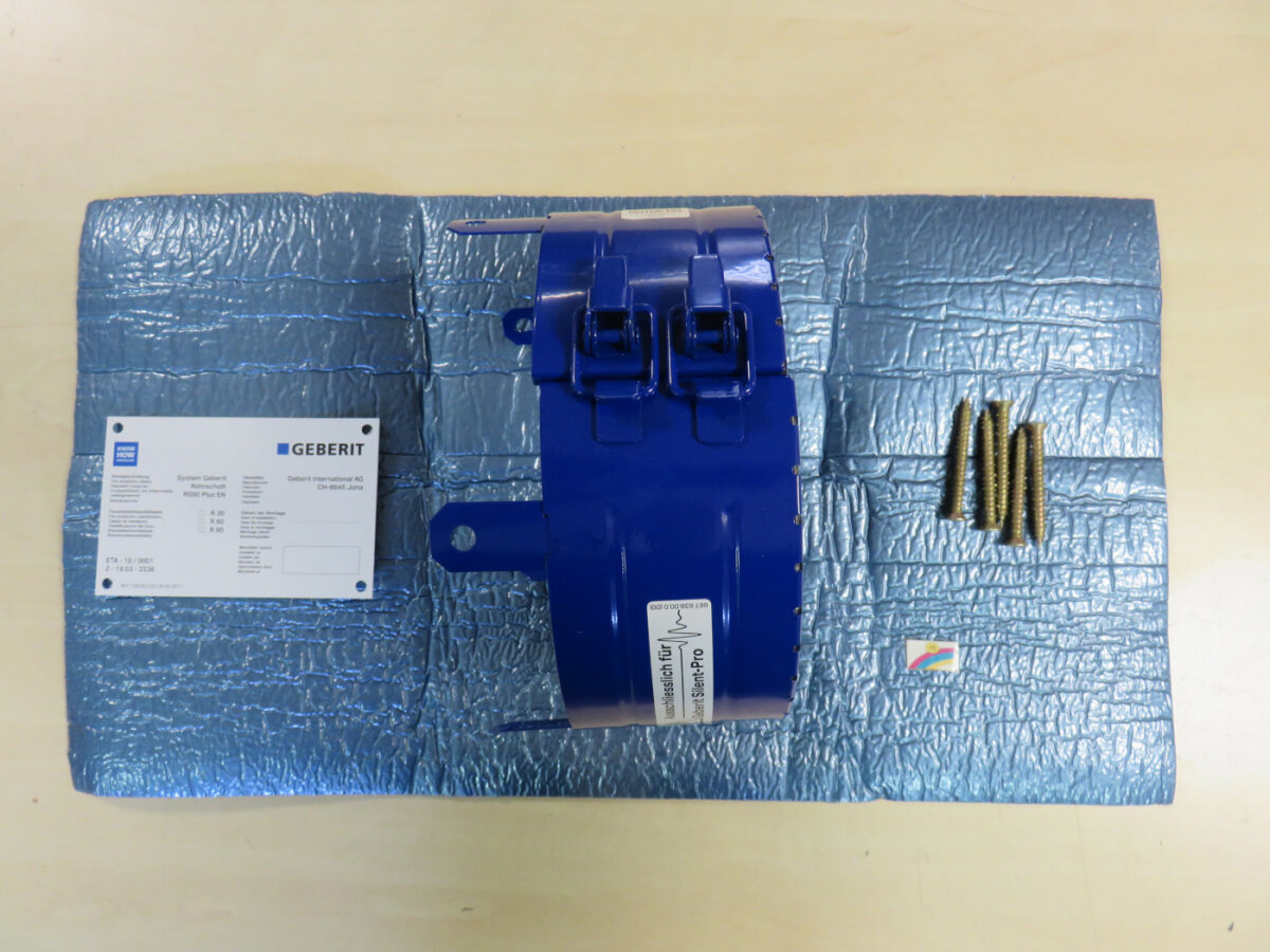 Geberit Rohrschott 90Plus für Silent Pro DN150 Brandschutzmanschette ...