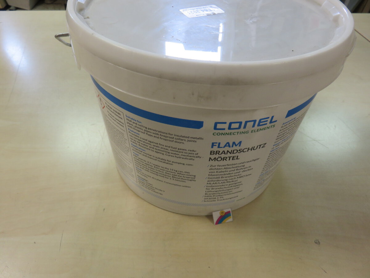 Conel Brandschutzmörtel FLAM 15kg Eimer - ABHOLER, 19,90